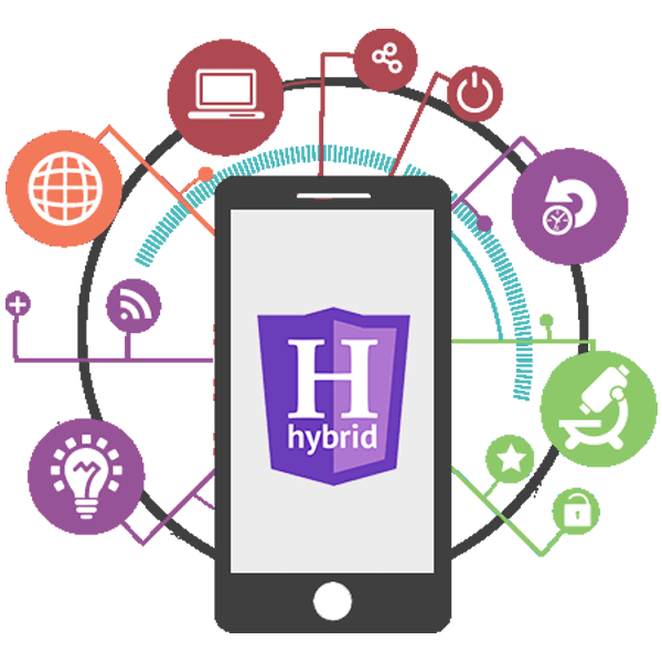 Hybrid App Development Company - Pin Blooms